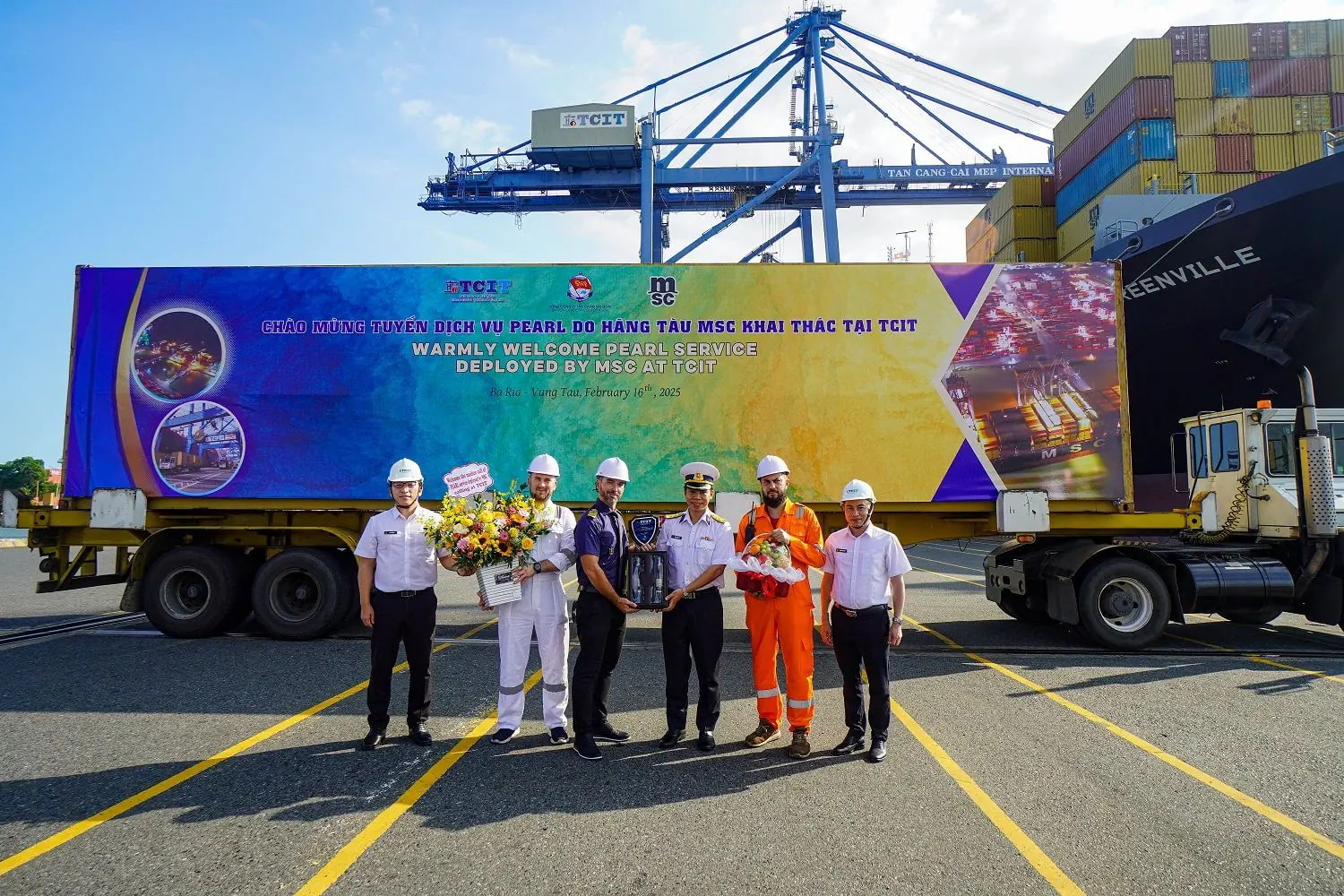 TAN CANG – CAI MEP INTERNATIONAL TERMINAL (TCIT) PARTNERS WITH MSC IN ...