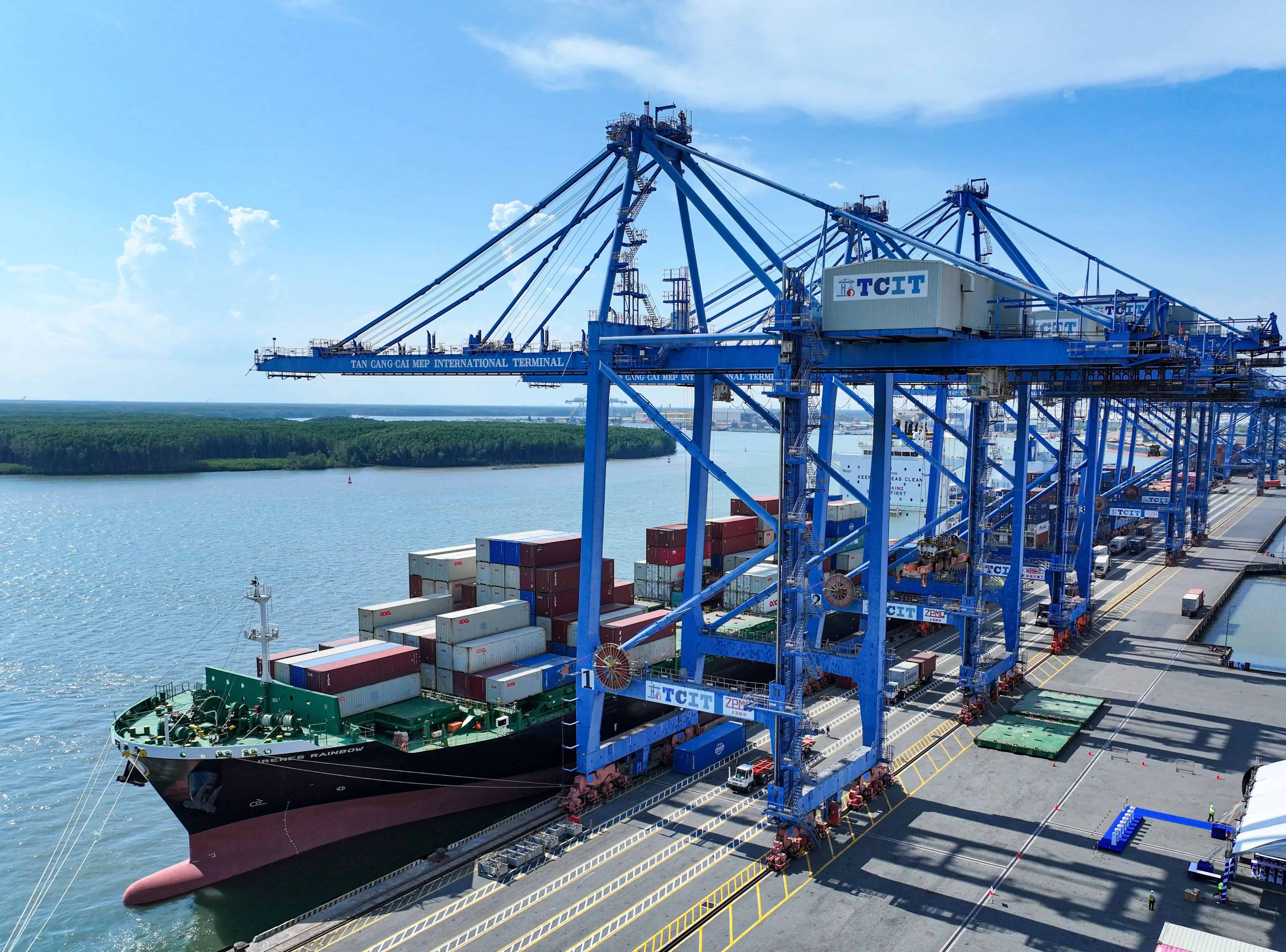 TAN CANG - CAI MEP INTERNATIONAL TERMINAL (TCIT) WELCOMES THE NEW KTX2 ...